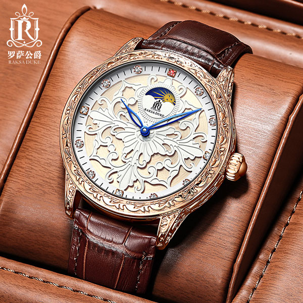 RAKSA DUKE New tourbillon mechanical watch men's light luxury trend ...